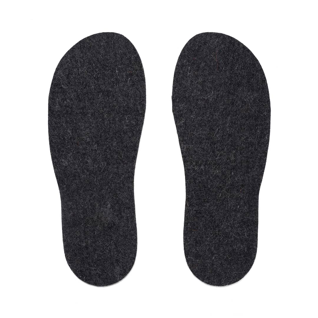 Felt Insoles Dark - Natural Wool Shoe Inserts | Kyrgies – Japandi ...