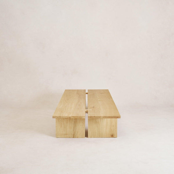 Kyoto Coffee Table in Natural | Solid White Oak Japandi Coffee Table ...