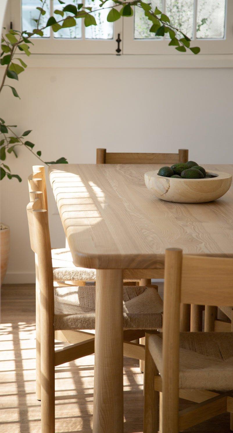 Topa Topa Rectangular Dining Table - Natural – Japandi Supply House