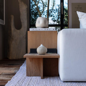 Valley Side Table - White Oak | Japandi Supply House